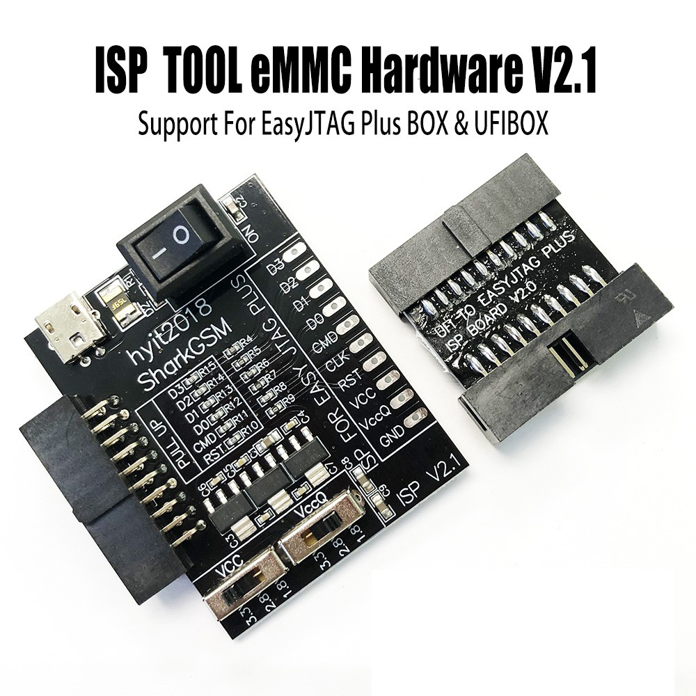 NEW 【7efc9af3】ISP TOOL eMMC Hardware V2.1 Support For Easy JTAG UFI ...