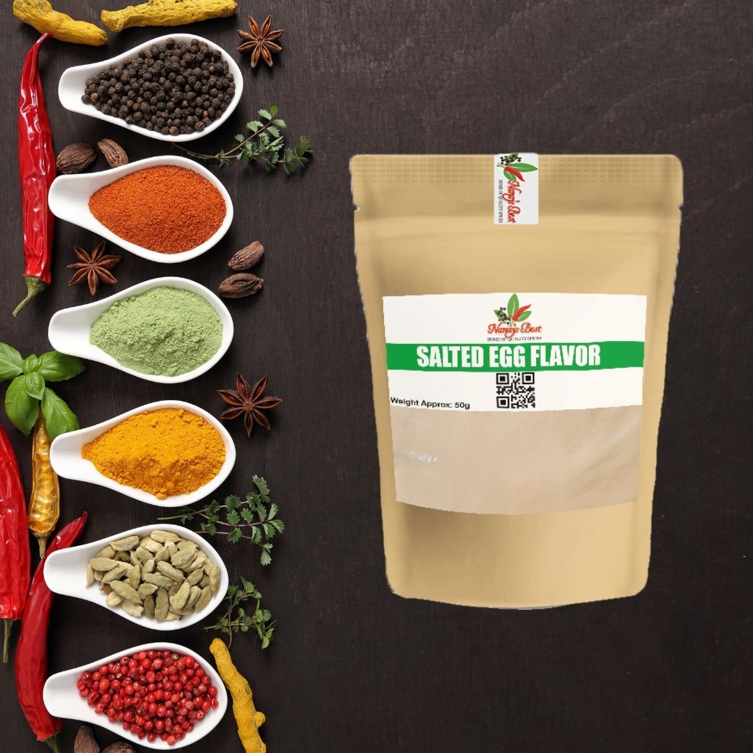 NanaysBest Salted Egg Powder 50g Premium Salted Egg Powder Flavoring ...