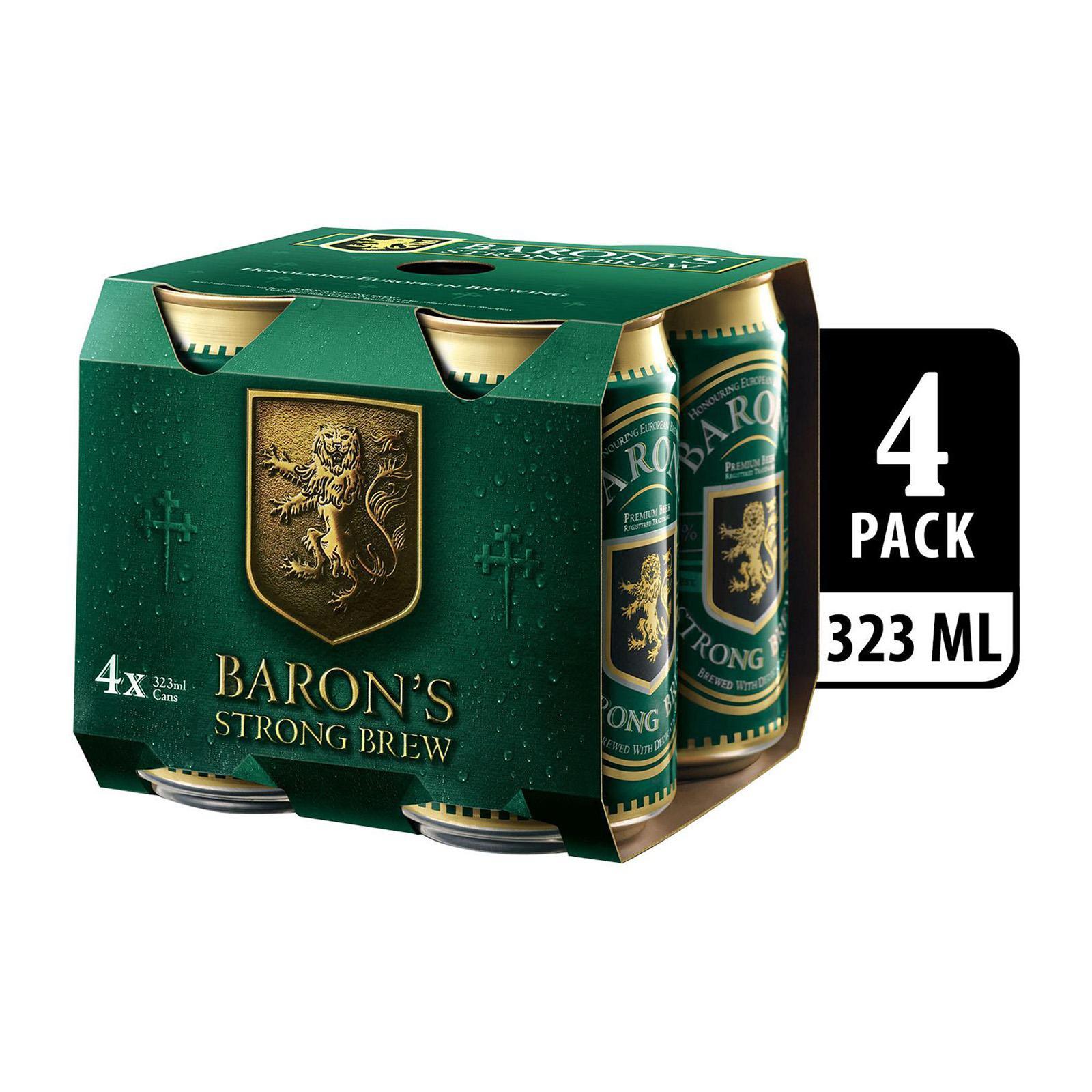 Baron's Strong Brew Lager Beer Can | Lazada Singapore
