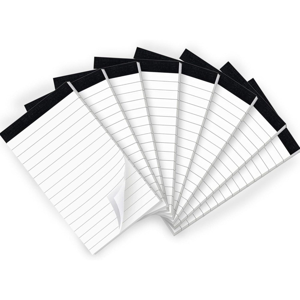 5 psc Paper Notebooks 30 Sheets A7 Note Pads Blank Office Supplies ...
