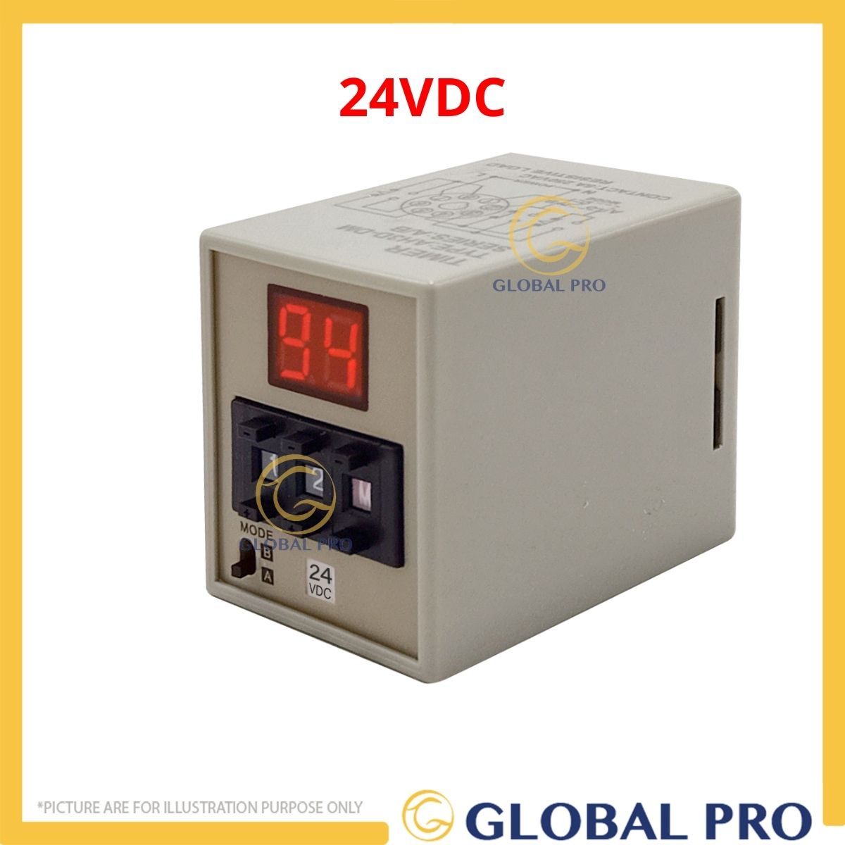 Digital Timer AH3D-DM Stable Performance AH3-DM Dual Mode Timer Digital ...