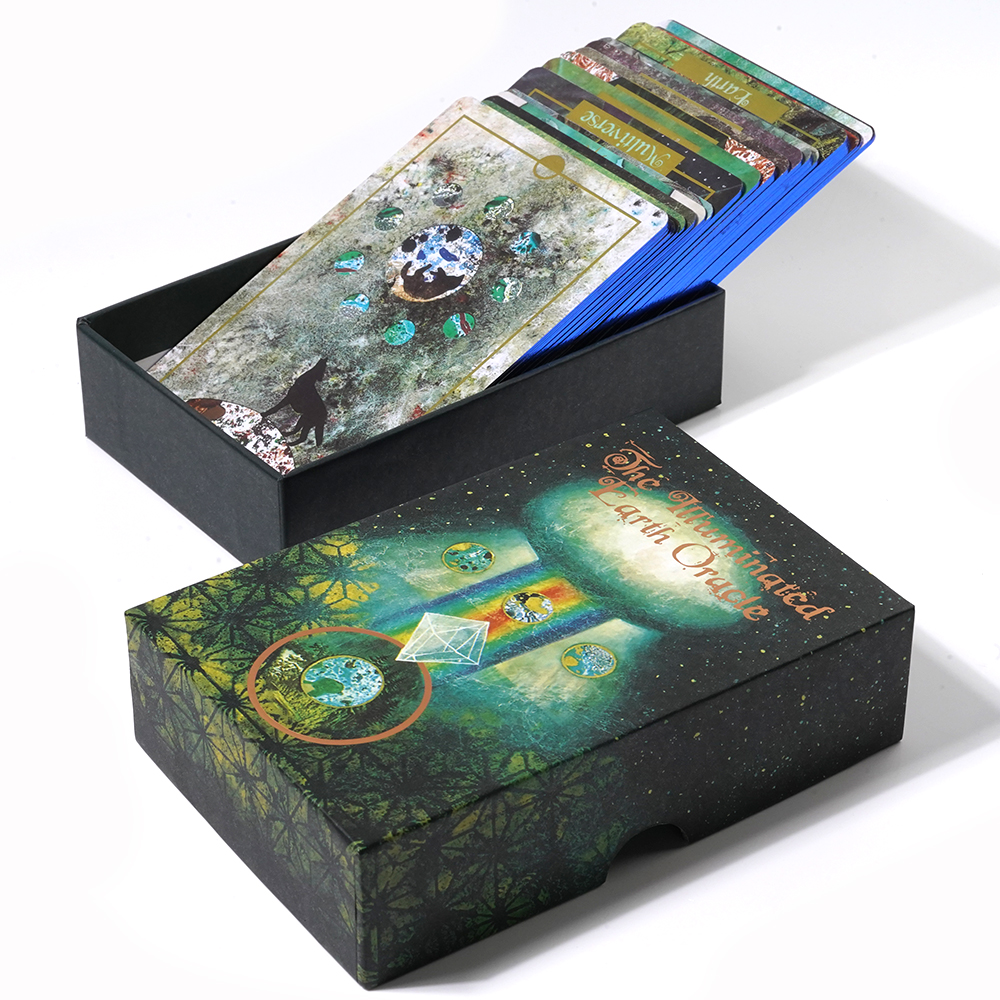 NEW 【Special offer】Illuminated Earth Oracle Card Deck Tarot Divination ...