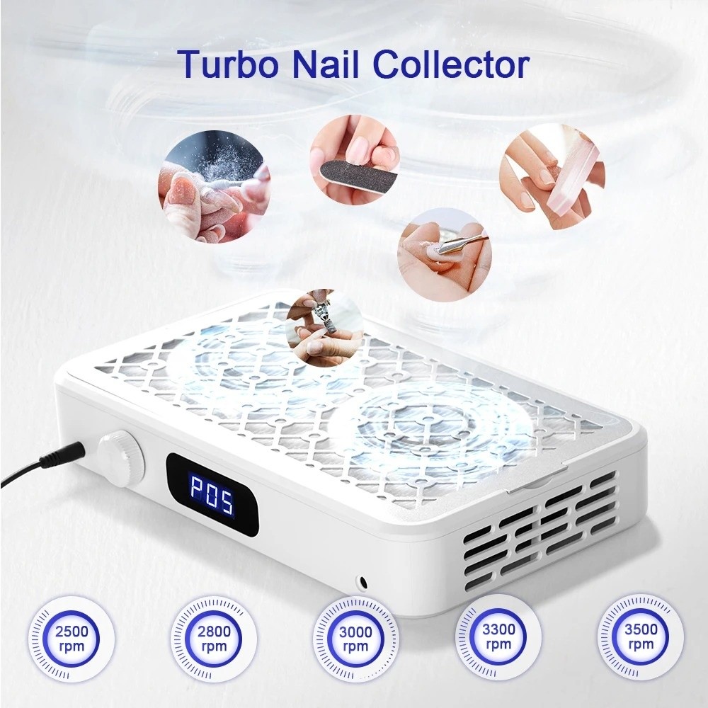 New Professional Turbo Vacuum Cleaner Brushless Motor Double Turbine ...