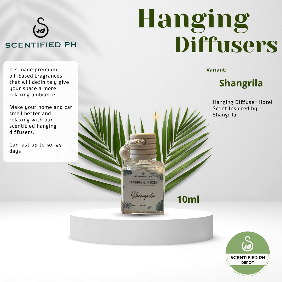 Scentified Ph Hanging Diffuser Shangrila (Hotel Scents) | Lazada PH