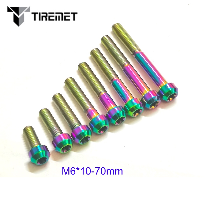 Titanium Alloy Torx Bolts Screw M5 M6 M8x10-60 Mm Fit Motor Front Wheel ...