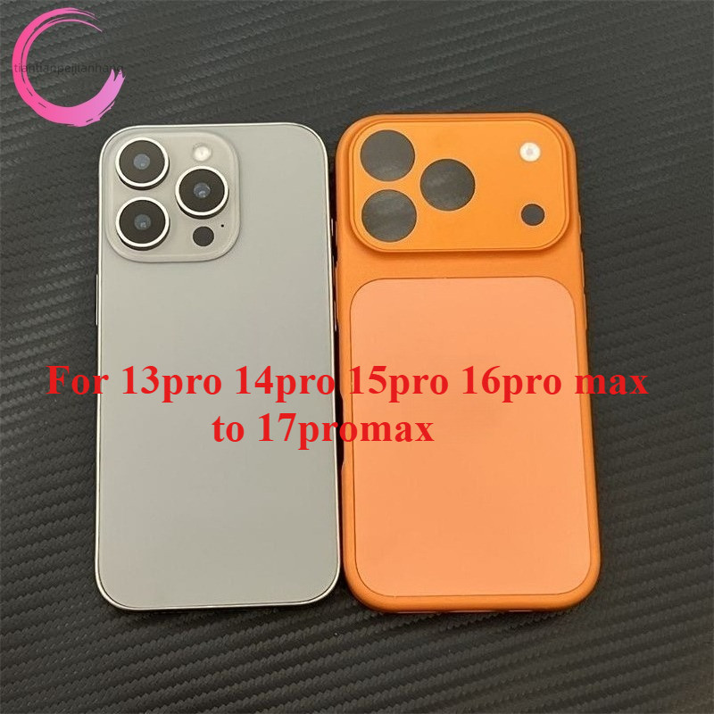 DIY New For iPhone 13 14 15 16 17 Pro Max changed to 17 Pro Max phone ...
