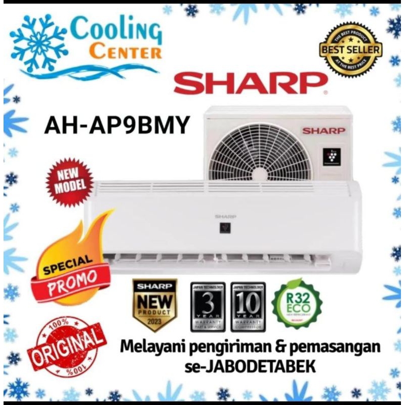 AC SHARP AH - AP 9 BMY 1 PK AH-AP9BMY PASANG INSTALASI | Lazada Indonesia