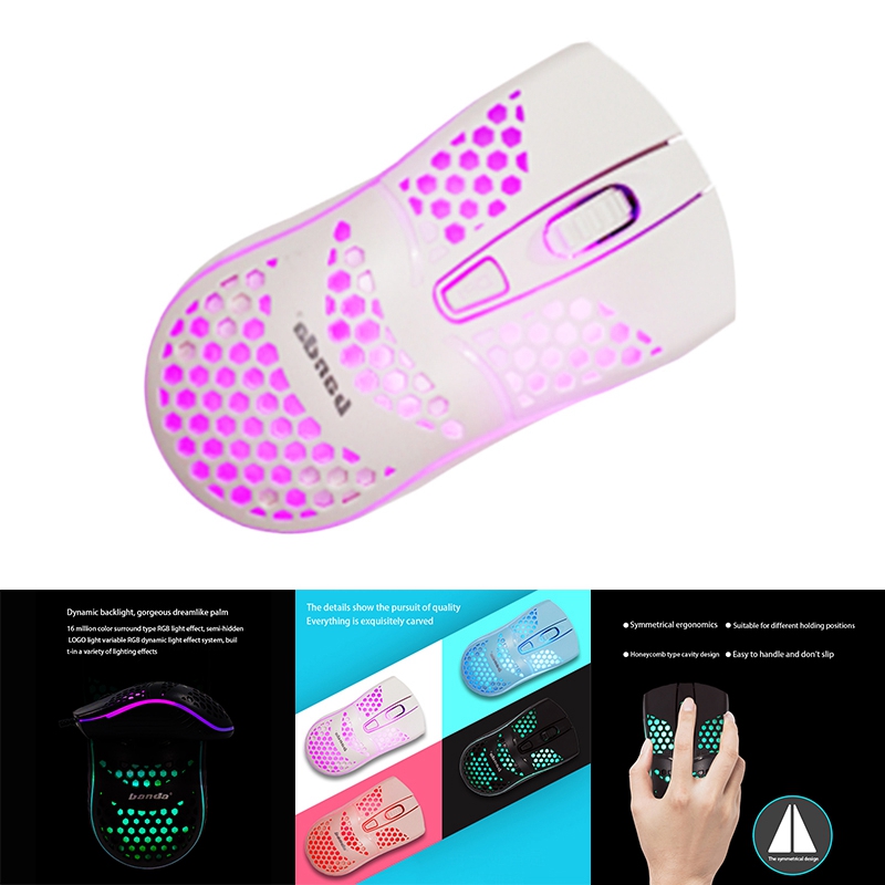Banda B800 Computer Mouse Four-Speed Adjustable 1600Dpi Ultra-Thin ...