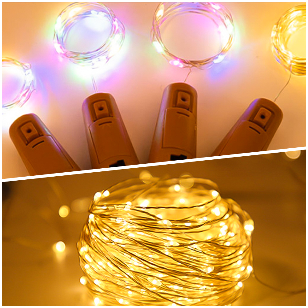 JM LED Bottle Cork 2M String Lights Christmas Decoration Led Lamp ...