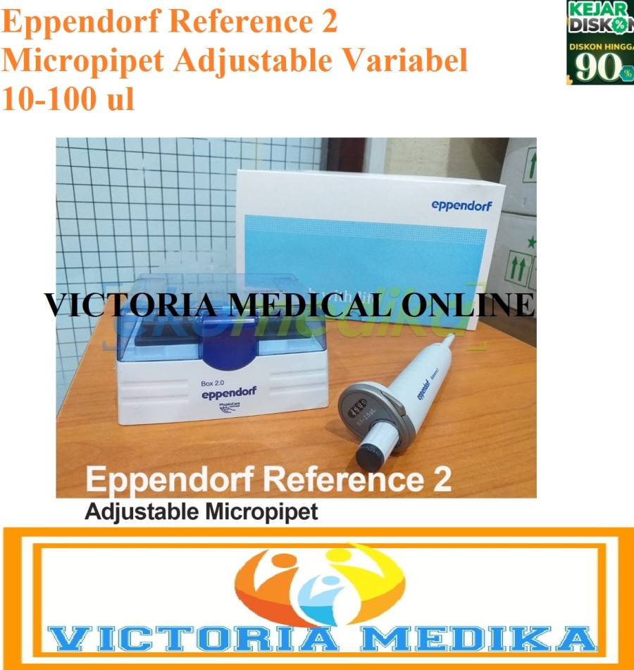 ALAT LAB Micropipet Adjustable Variabel 10-100 ul/ Eppendorf Reference | Lazada Indonesia