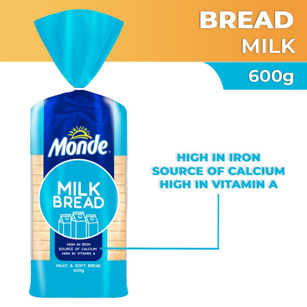 Monde Milk Bread 600g + | Lazada PH