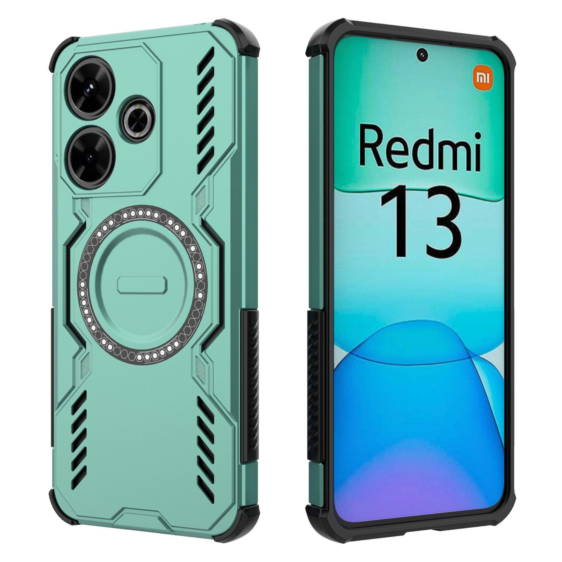 Xiaomi Redmi Note 13R MagSafe Case,Magnetic Drop-Proof Phone Case Cover ...