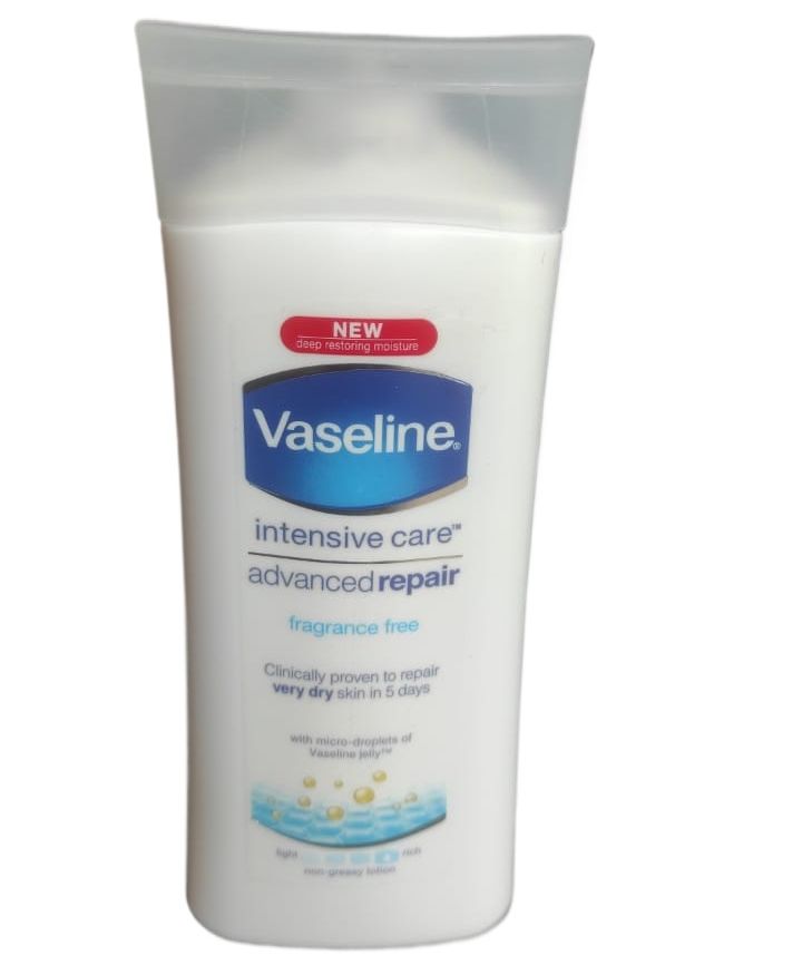 Body Lotion Vaseline Intensive Care visl Advanced Repair Fragranced ...