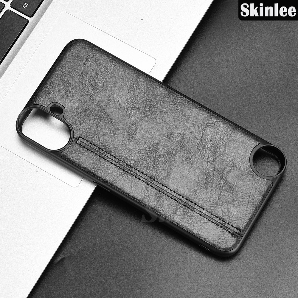 Phone Case for CMF Phone 1 Back Cover Carbon Leather Soft Silicon ...