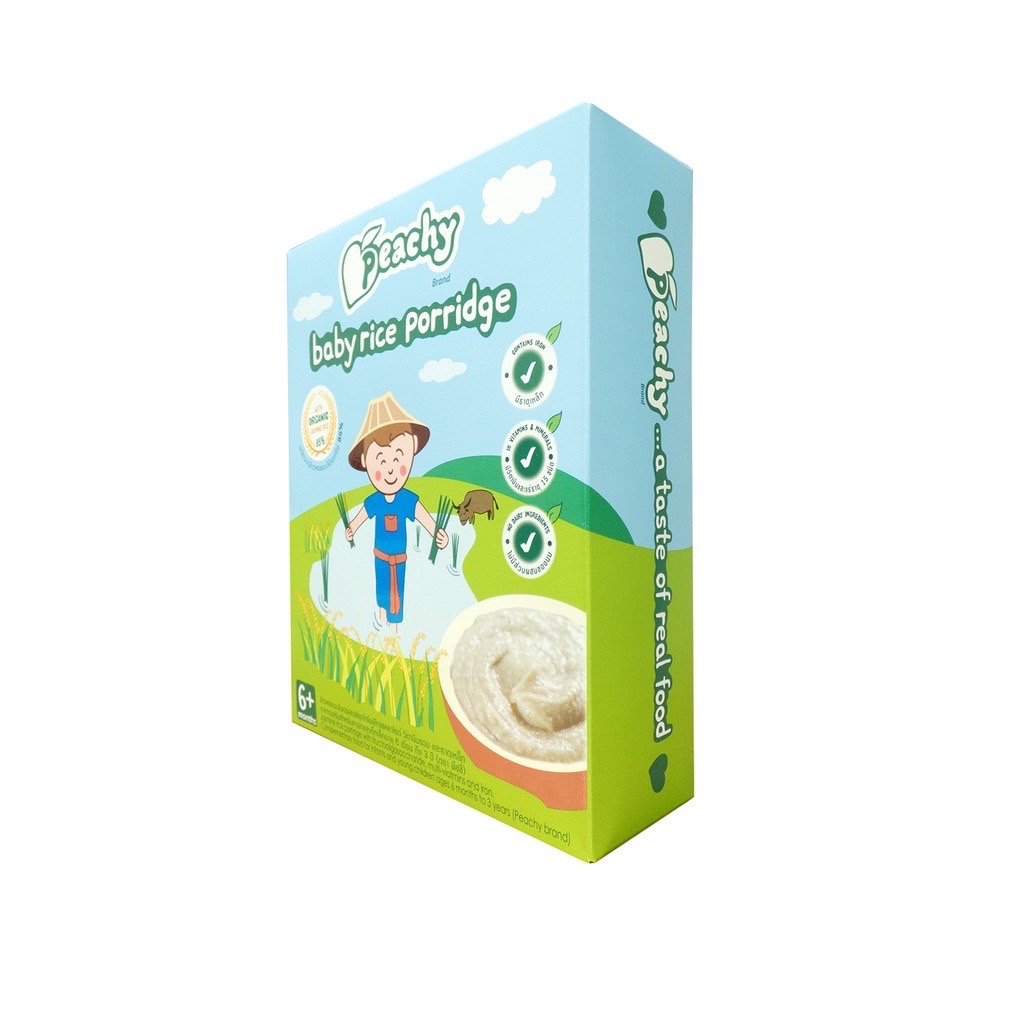 Peacy Baby Rice Porridge อาหารเด็กเล็กพีชชี่ อาหารเด็กเล็กพร้อมทาน ...