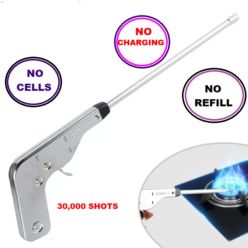 Lighter for Gas Stove - Electronic Spark Lighter - Gas Stove Lighter ...