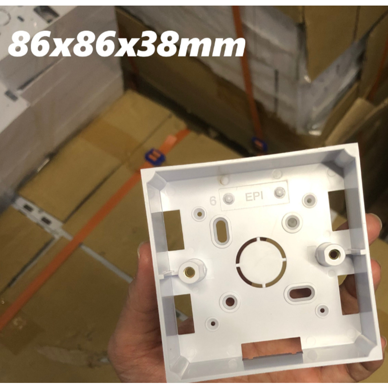 PVC Box Surface Nut Box/ Electrical Box/ Base 3x3 / 3X6 / 3x7 / 3x10 ...