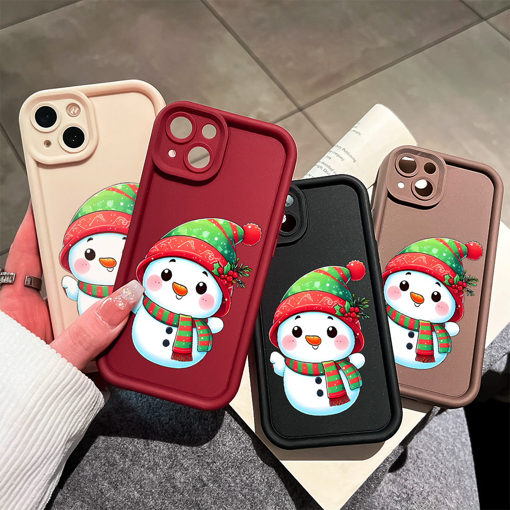 Hotinga for OPPO Reno13 F Reno 13 Pro 5G Back Cover Christmas Snowman ...