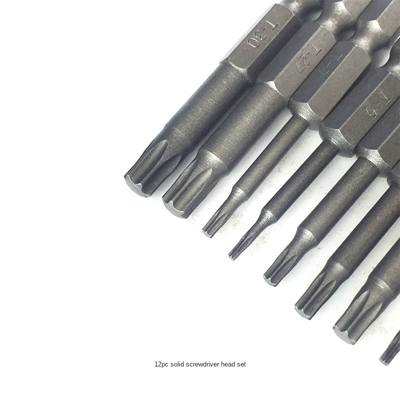 NEW 【Innovative design】12PCS 50mm Long Torx Bit Set 1/4 Inch Hex Shank ...