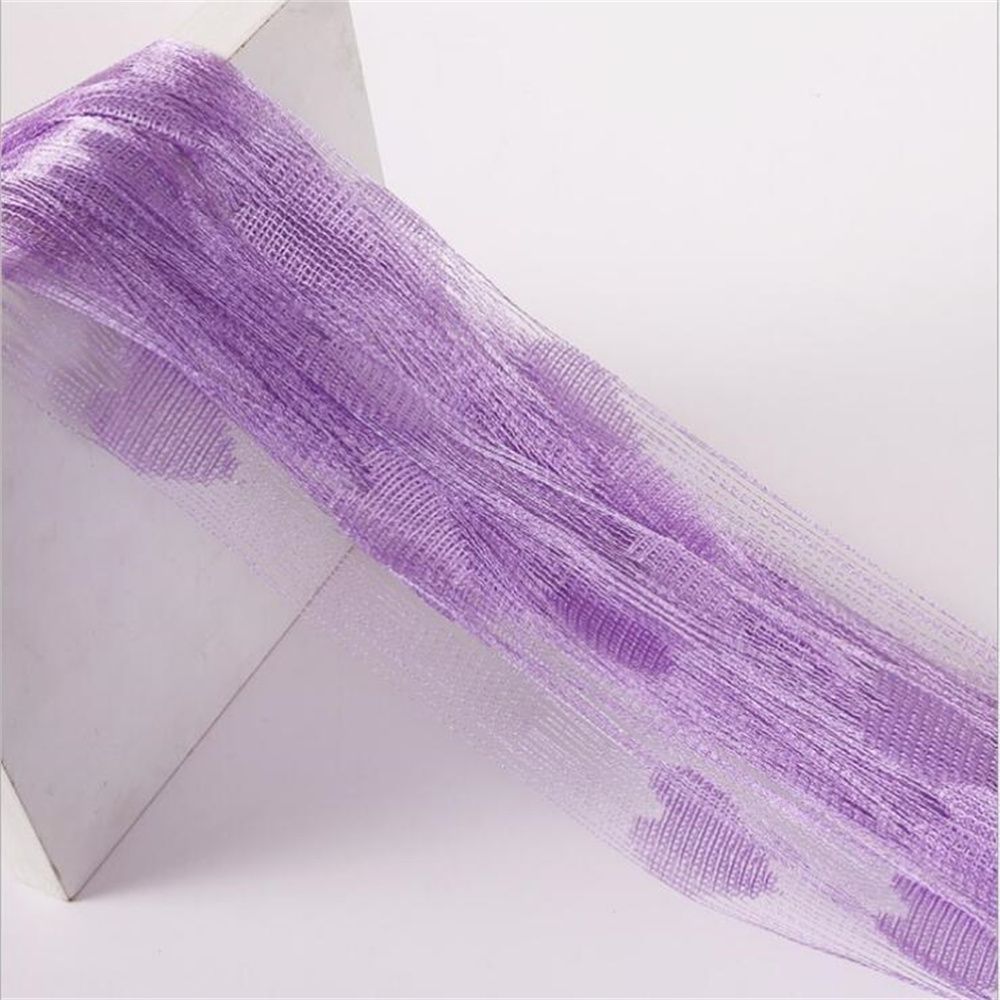 A5TG Romantic Heart-shaped Living Room Door And Window Curtain Line ...