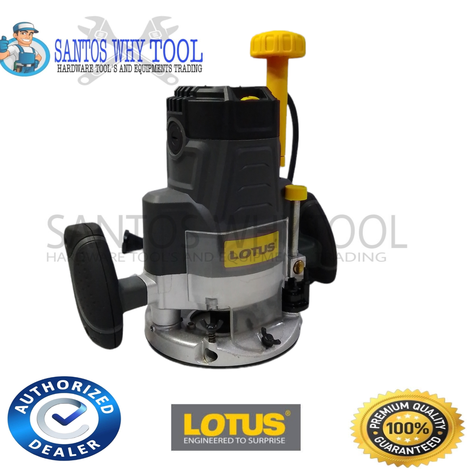 LOTUS 1/2" Plunge Router Collet LTPR2200X (2200W) | Lazada PH