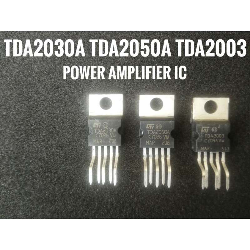1pc TDA2030A TDA2030 TDA2050A TDA2030 TDA2050 TDA2003 Class AB Power ...