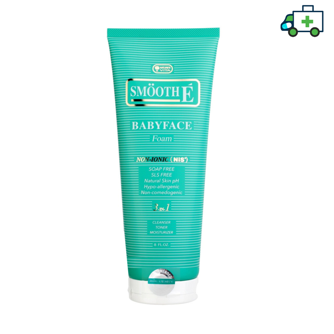 [New Package! หลอดรุ่นใหม่ Lot.ใหม่] Smooth E Babyface Foam - สมูทอี เบ ...