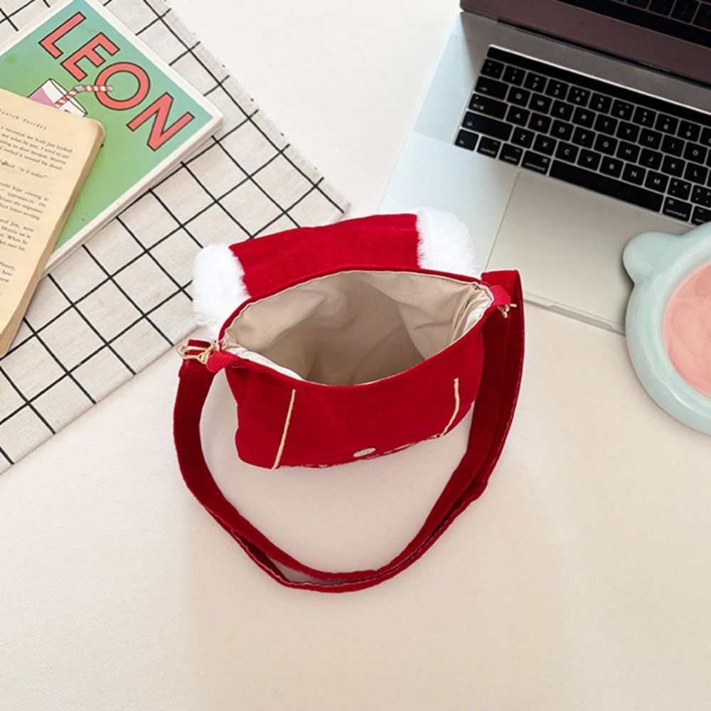 Lovely Lion Dance Money Packing Bag Chinese Style Embroidery 2026 Red ...