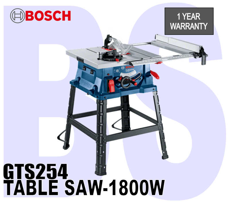 BANSOON GTS 254 Professional Table Saw. 1800W power. Comes with robus ...