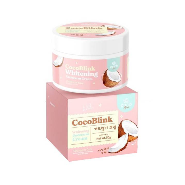 ซื้อ 2 แถม 1 ส่งฟรี*** ครีมทารักแร้ ครีมรักแร้มะพร้าว cocoblink whitening underarm Cream coco โค ...