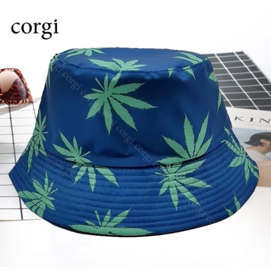 [HUGO] Unisex Fisherman Hat Maple Leaf Double-sided Sun Hat #MZ035 ...
