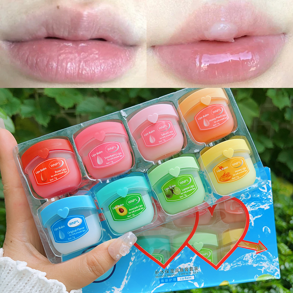 Lip Balm Natural Plant Anti-Cracking Lip Care Non-sticky Hydrating Lips ...