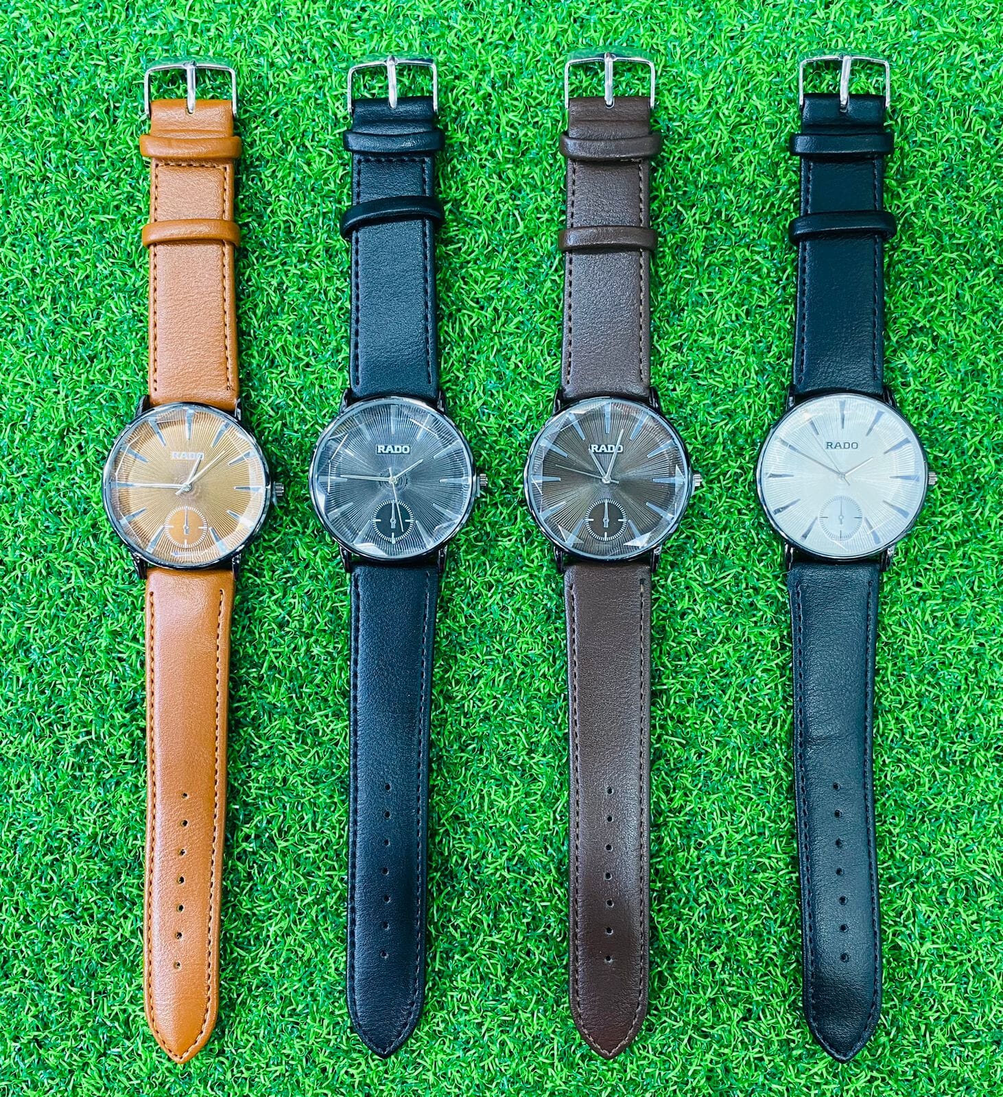 Rado Gents Lather Strap Watch Random Color | Daraz.lk