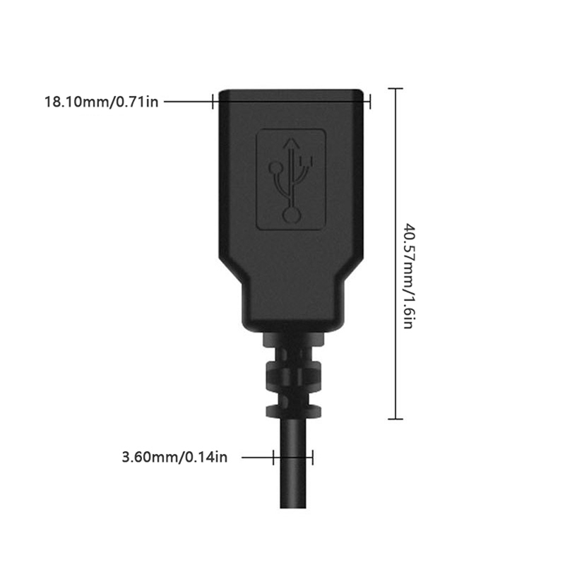 1Pc USB To 4P Cable 4P MX1.25 Female To USB 2.0 Terminal Data Female ...