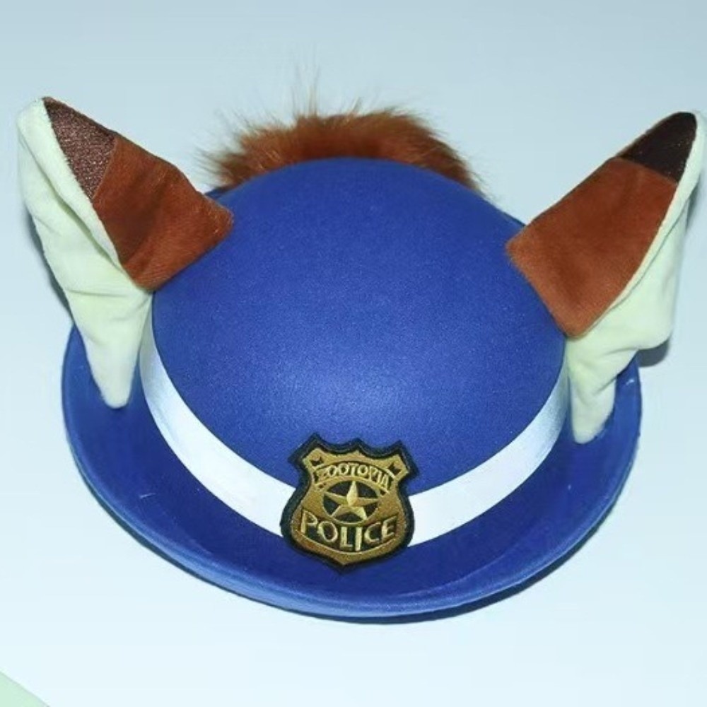 Cute Cartoon Rabbit Judy Hat Dome Anime Figure Peripherals Children ...