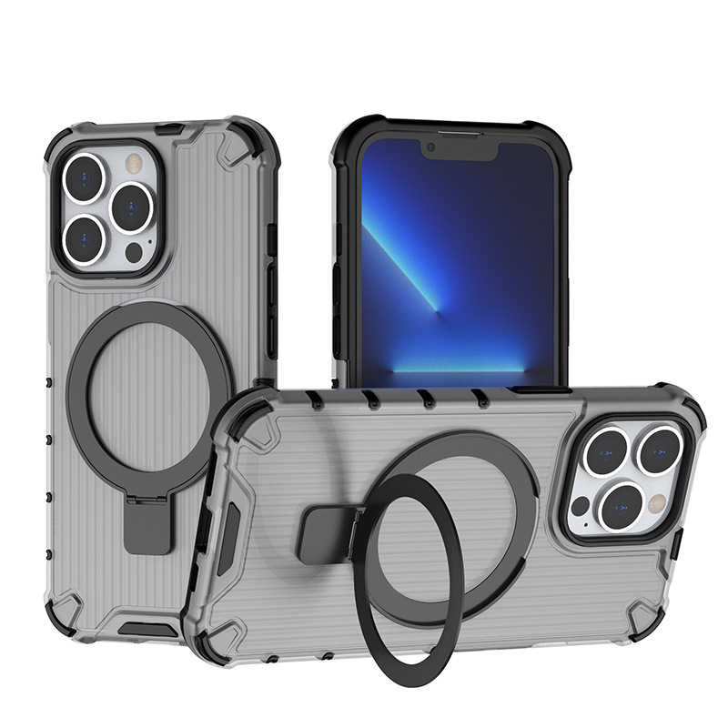 IPhone 13 Pro Phone Case,Transparent Magnetic Drop-Proof Case Cover ...