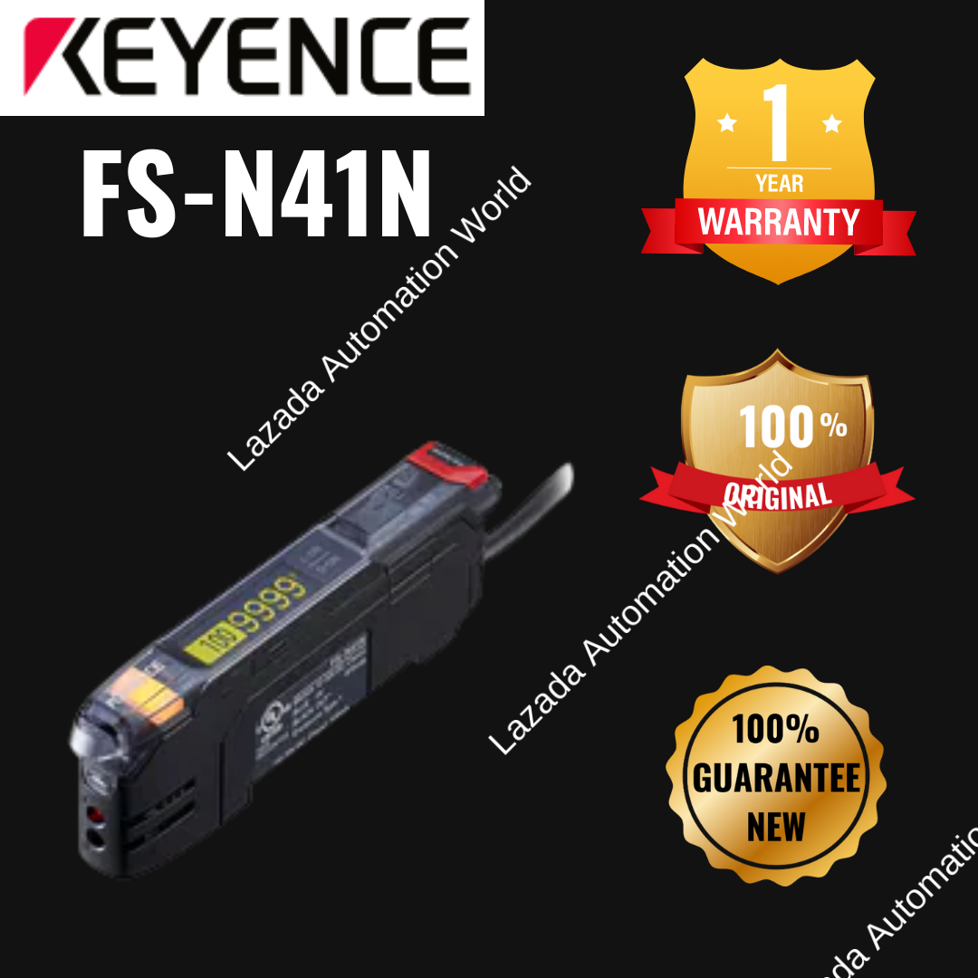 Keyence Sensor FS-N41N Fibre Amplifier, Cable Type, Main Unit, NPN ...