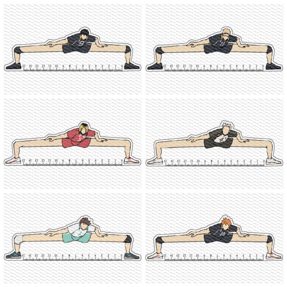 Creative Shoyo Hinata Haikyuu Ruler Tobio Kageyama Oikawa Tooru Long ...