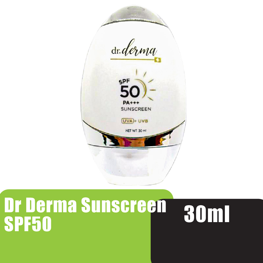 Dr Derma Sunscreen SPF50 30ml 防曬霜 SPF 50 Sunscreen / Sunblock | Lazada