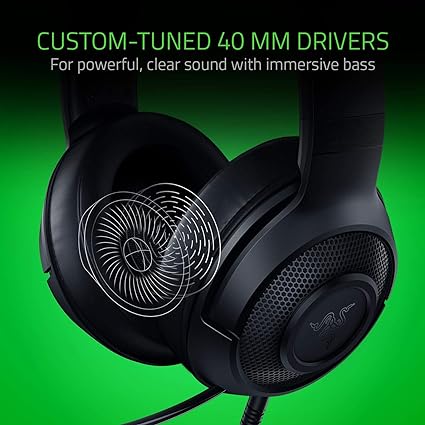 Razer Kraken X Gaming Headset | Ultralight Design | 7.1 Sound | PS5 ...