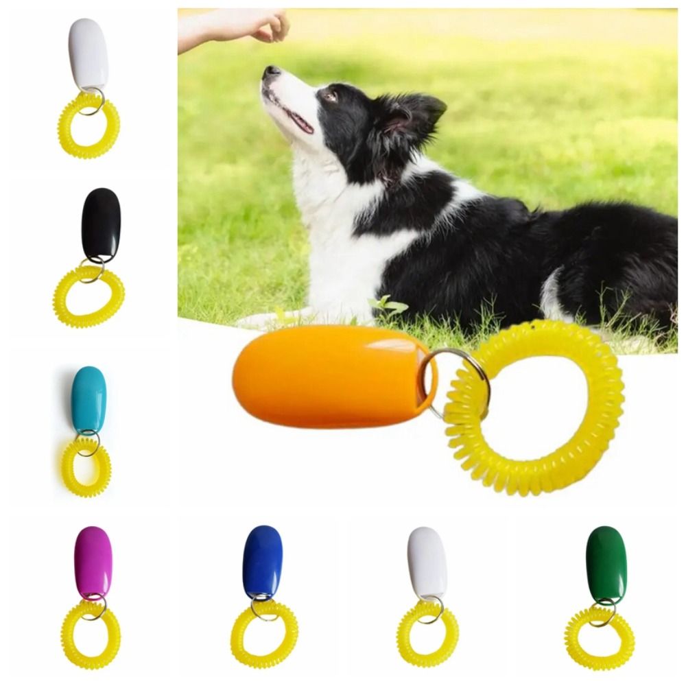 Pet Obedience Tranining Plastic Pet Tranining Clicker Portable Dog ...