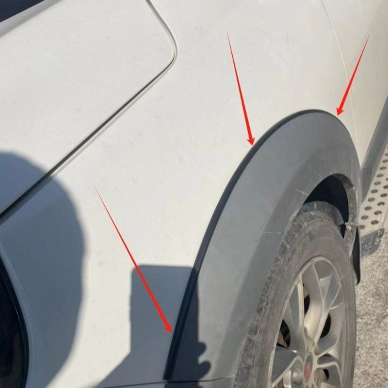 Self Adhesive Auto Rubber Car For Fender Flare Slanted T-Type Seal Edge ...