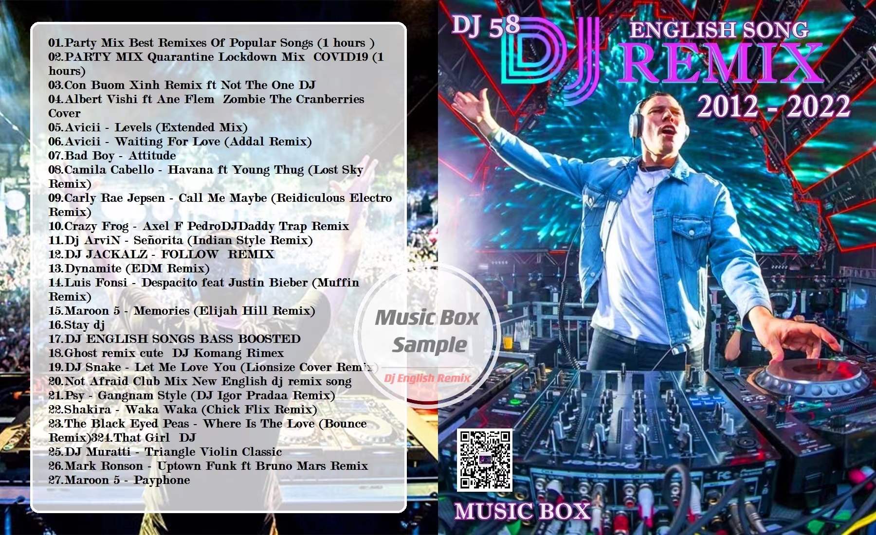USB PENDRIVE DJ ENGLISH REMIX SONGS DJ58 | Lazada