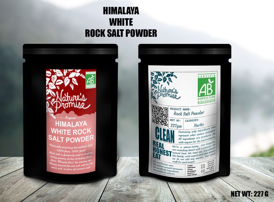 HIMALAYA WHITE ROCK SALT 227g | Daraz.pk