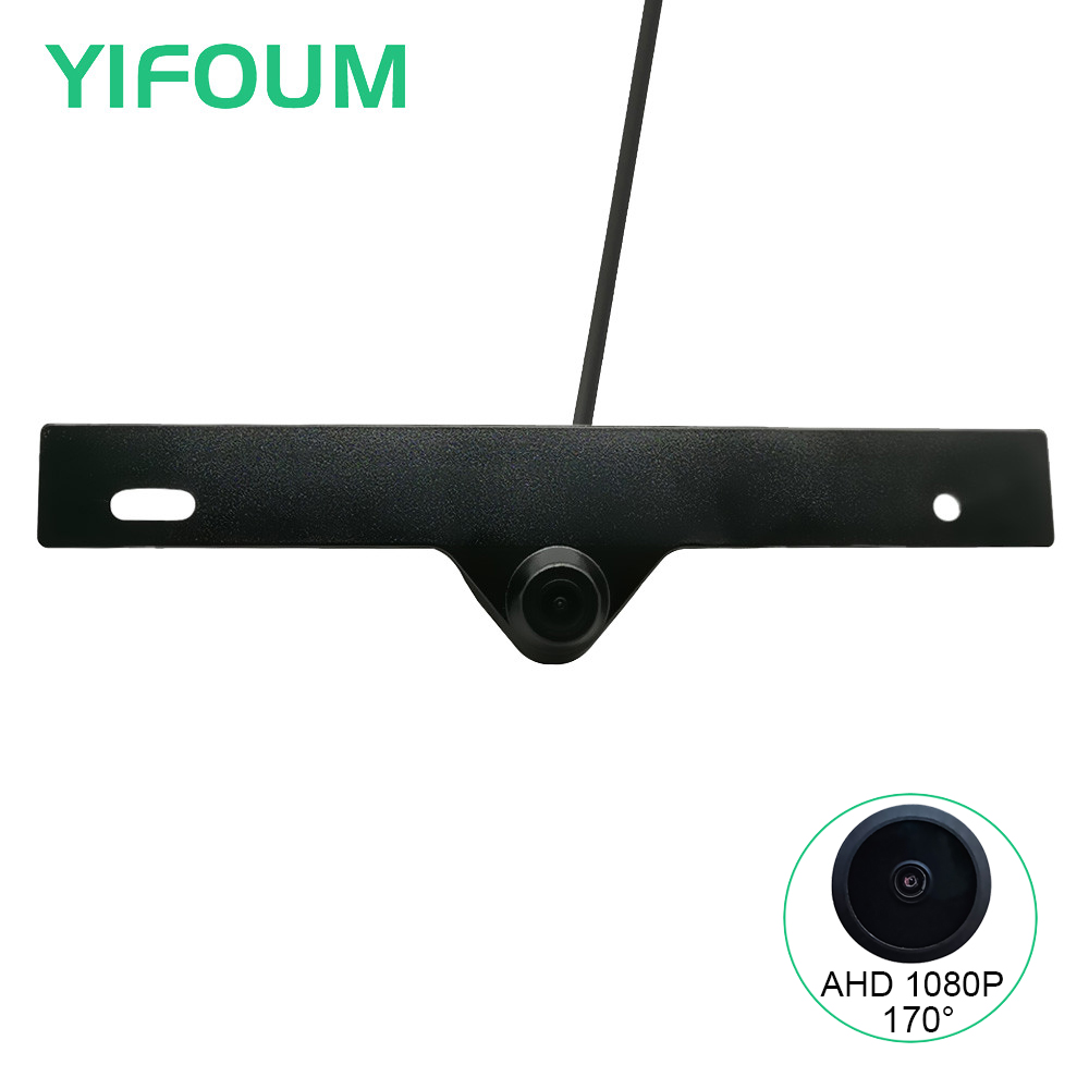 AHD 1080P Fisheye CCD Car Front View Parking Camera For Benz VW Audi ...