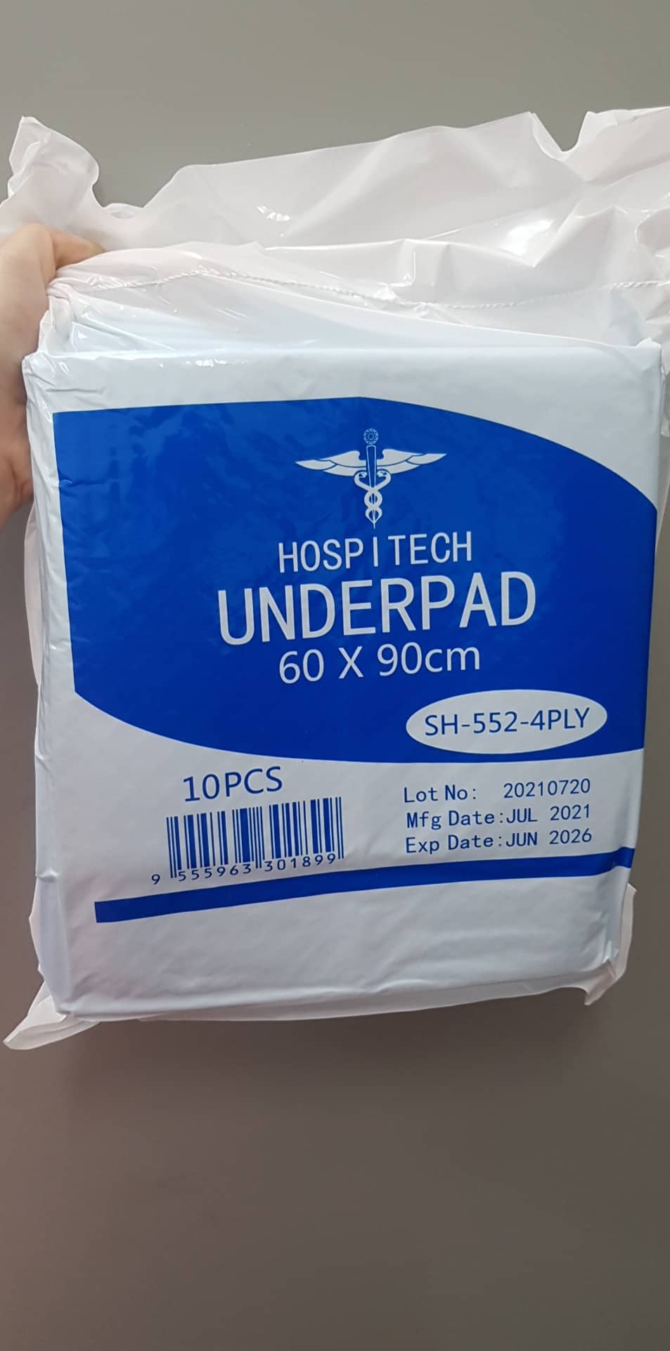 HOSPITECH UNDERPAD 60x90cm 10S | Lazada