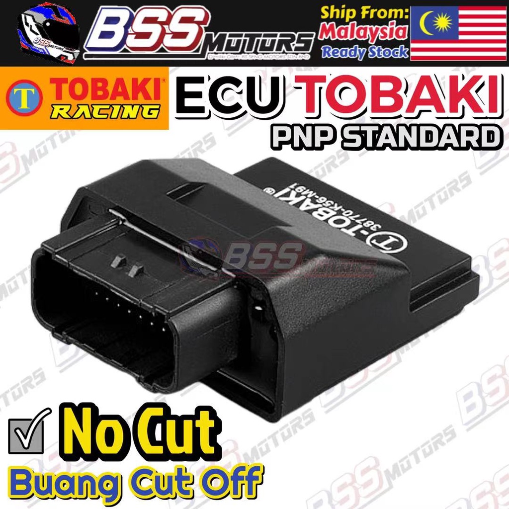 TOBAKI ECU No Cut Y15ZR V1 V2 RS150R PNP Standard No Dyno Buang Cut Off ...