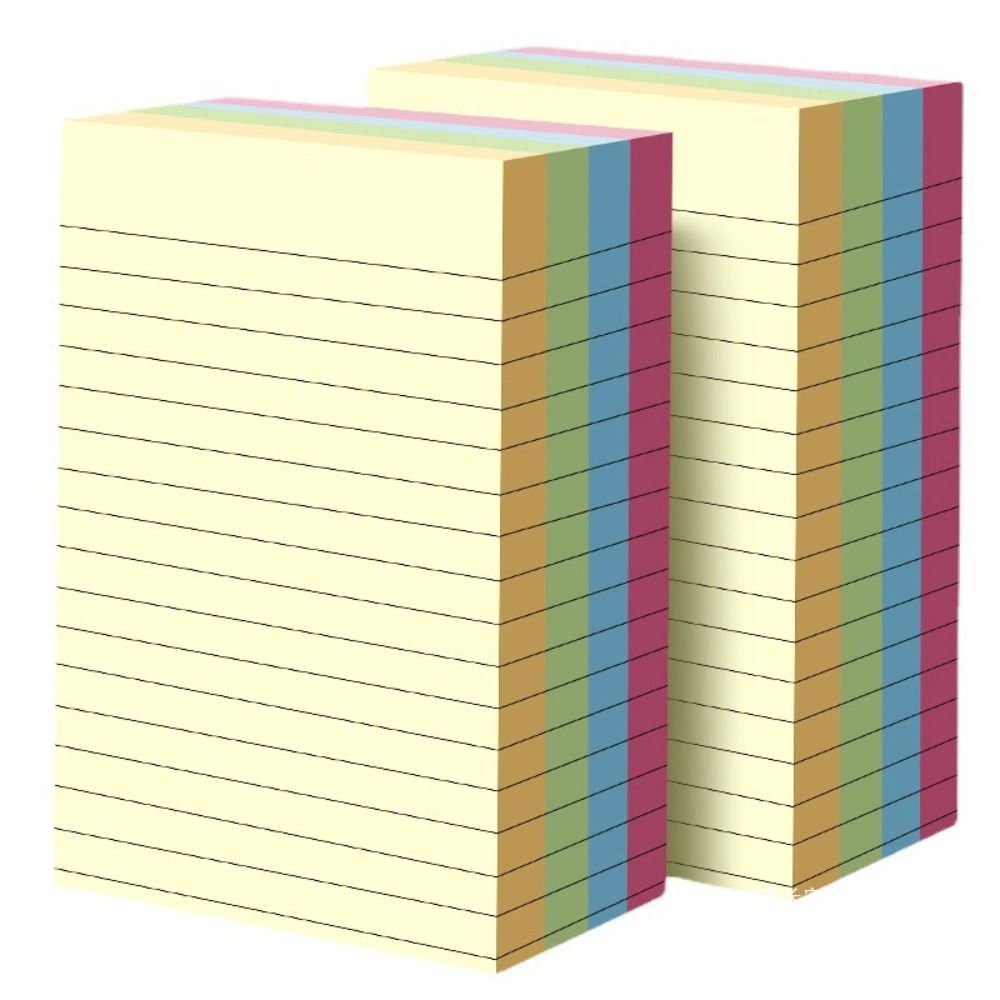 200sheets Scribed Sticky Notes Notepad Index Tabs Bookmark Memo Pad ...