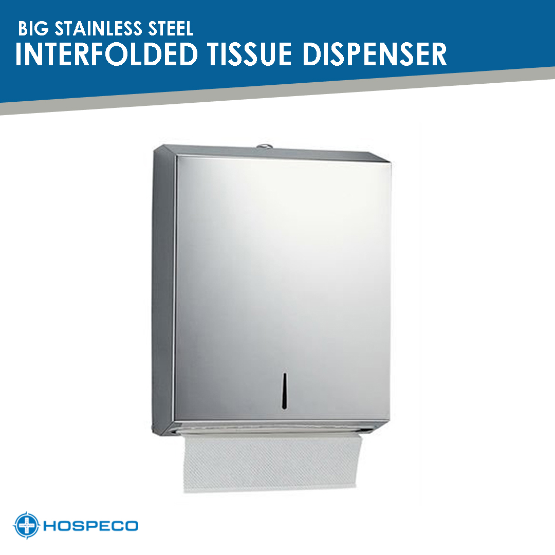 Stainless Steel Interfolded Tissue Dispenser Big | Tissue Paper ...