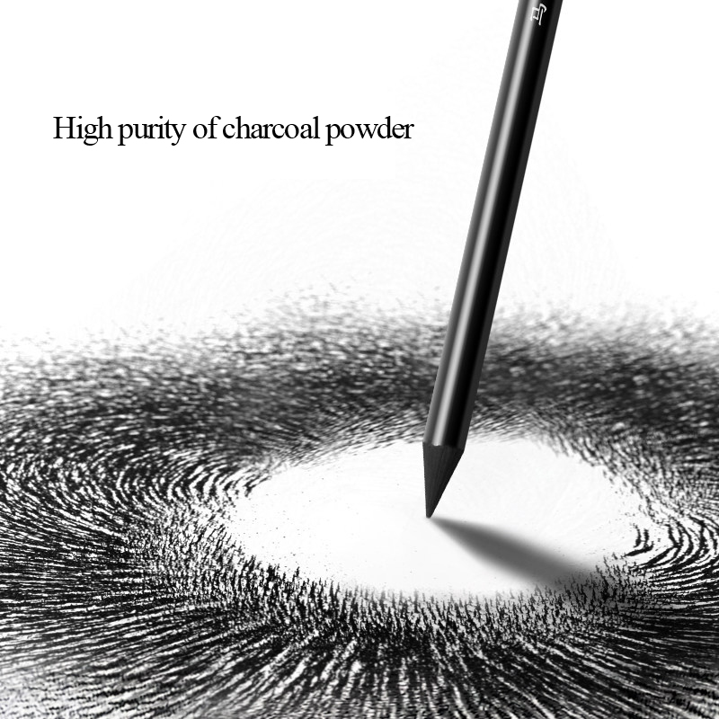 Maries Full CharcoalCarbon Pencils Non-wood Graphite Sticks Sketch ...